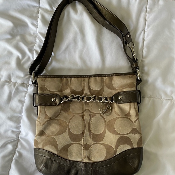 Coach | Bags | Rare Coach Signature Chain Bag | Poshmark